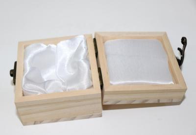China Customs Logo Wooden Jade Box-Original Color for sale