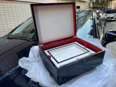 China 10-12 Days Sample Time Customized High-Gloss Wooden Gift Storage Box with Custom Logo for sale