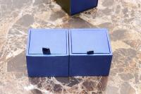 China Fashion creative personalized small single cufflink box customized your cufflink packaging for sale