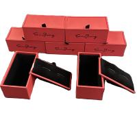 Quality Personalized Cufflink Packaging 85*45*35mm Size Custom Logo and Color Options for sale