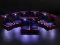 China Customized Your Logo- Red LED Ring Box-Luxury for sale