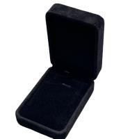Quality Black velvetJewelry box for Pendant Box for luxury jewelry packaging for sale