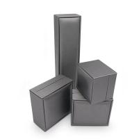 China Customized Luxury PU leather Ring Box for sale