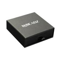 Quality Customized Black Paper Drawer Necklace Box for sale