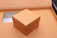 China Pu leather Ring Box Luxury style customs style for sale
