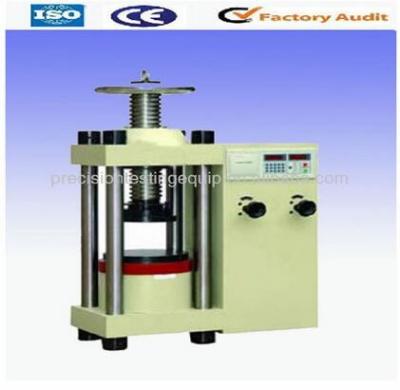 China 2000kn Digital concrete compression testing machine for sale
