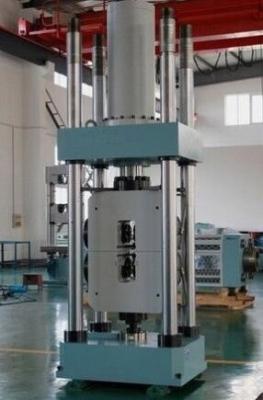 China PTE-1000D Single Space Hydraulic Servo Universal Testing Machines, Limit protection, automatic extensometer for sale