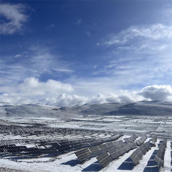 GQ-F Steel Fixed Mounting System Agro Photovoltaic PV Bracket For Mountain, Fish Ponds, Farms