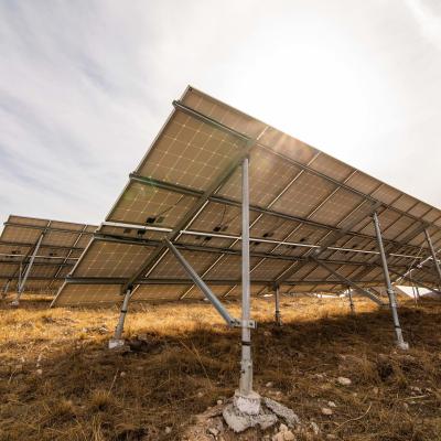 Cina GQ-F Acciaio montagna pannello solare fotovoltaico fissaggio bracciale caldo immerso galvanizzato e Al-Mg-Zn placcato in vendita