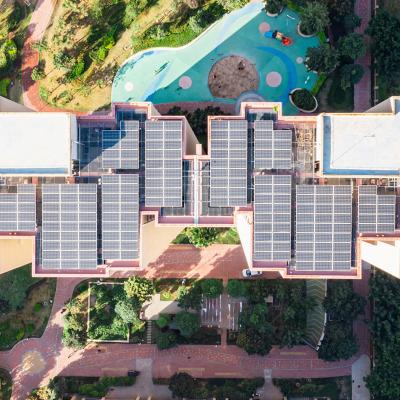 Cina Sistema distribuito serie GQ-D, staffa PV distribuita, acciaio ad alta resistenza placcato con materiale alluminio-magnesio-zinco, in vendita