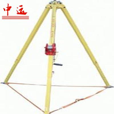 China Mining Coal Safety Guard Aluminum Rescue Tripod with Winch for sale
