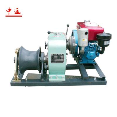 China 5 Ton Variable Speed Diesel Power Cable Pulling Winch for sale