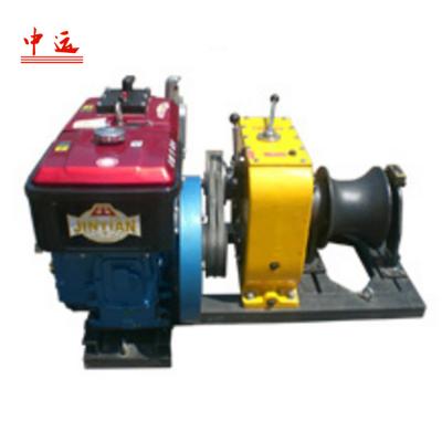 China 8 Tons Cable Winch With Diesel for sale