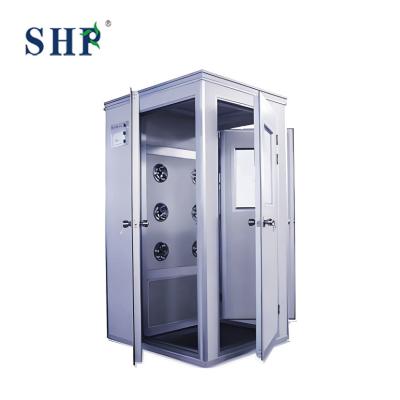 China Clean Room Air Shower Booth Room Adjustable Shower Time High Velocity for sale