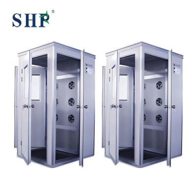 China Modular Filter Air Shower 2.1M With Double Doors Interlock CE ISO for sale