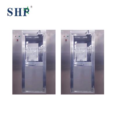 China Stainless Steel 304 Air Shower Customized Size For Food Industry In Portable Cleanroom for sale