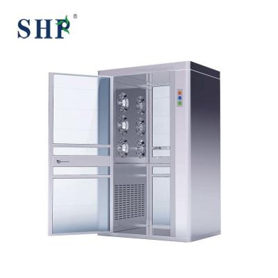 China GMP SS SUS304 Air Shower Cabinet Clean Room Design For Pharmaceutical Industry for sale