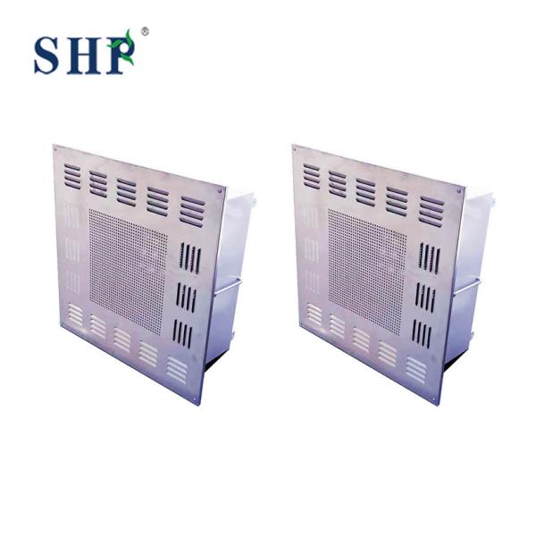 Quality Cleanroom HEPA Terminal Box Integrated HEPA Filter Housing Box For Air Purification for sale