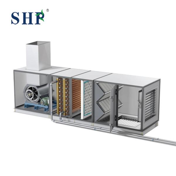Quality Lab Electric Horizontal Air Handler DX Type AHU System With R134a Refrigerant for sale