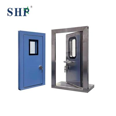 China Stainless Steel Doors for Hospital Ward Operating Room Cleanroom Customizable Design for sale