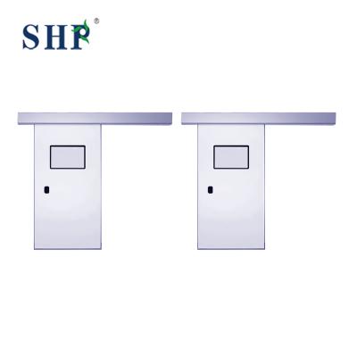 China Industrial Cleanroom Sliding Door Airlock Door Auto Environmentally Friendly for sale