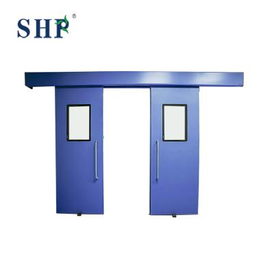 China Customized Sliding Doors Clean Room Stainless Steel Door For Lab Pharmaceutical for sale