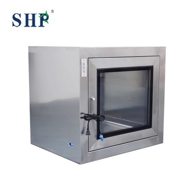 China Electronics Static Pass Box Food Processing Hospitals Bio Tech Cleanroom Pass Thru for sale