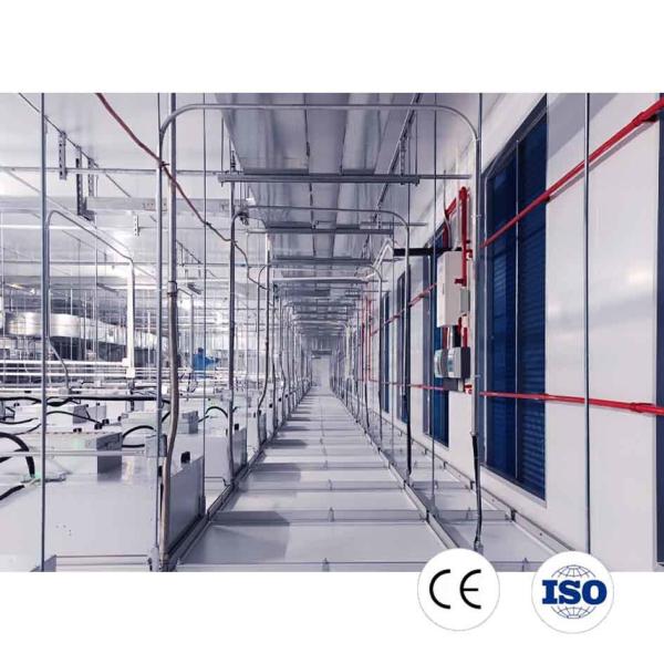 Quality Modular Cleanroom with Sandwich Panel Structure for Industrial Manufacturing for sale
