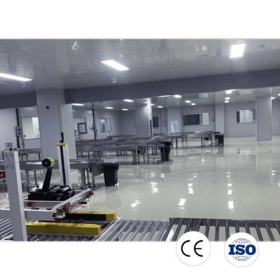 China Cleanliness Efficiency White Clean Room Customized Clean Room Projects & Equipments ISO9001 for sale