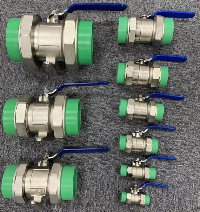 Ppr Male  Union Ball Valve High Pressure Strong Quality Water Flow Control 2