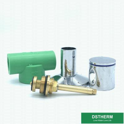 China Ppr Concealed Valve PPR Stop Valve Chrome Plated Type With Round Handle for sale