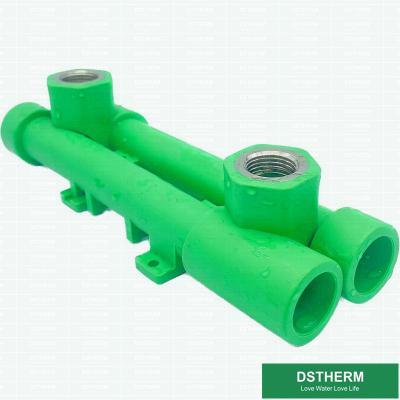 Cina I collettori di PPR raddoppiano il miscelatore femminile della maniglia del gomito due per la batteria regolabile della doccia in vendita