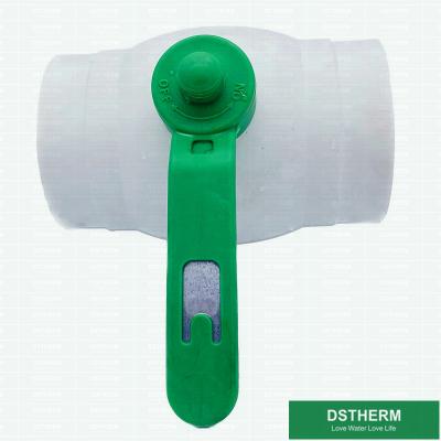 China Fusion / Electrofusion Connection PPR Brass Valve With Plastic Ball Socket Metal Handle for sale
