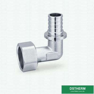China Forging Slide PEX Brass Fittings Equal Threaded Elbow Press Fittings for sale