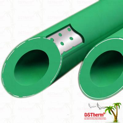 China Ppr Geperforeerde Samengestelde het Aluminiumpijp PN16 PN20 4m van Ppr van de Aluminiumpijp Foiled Pijp van het Lengtealuminium Te koop