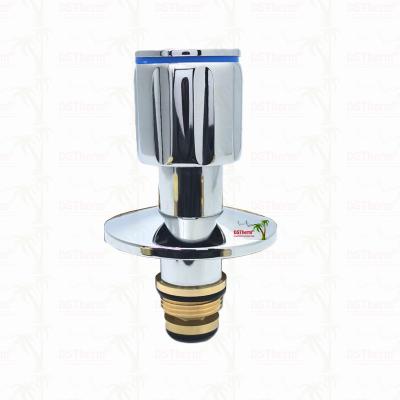 China Ppr Chrome Plated Stop Valve With Anti-slip Handle Low Maintenance 20-32mm Customizable Size for sale