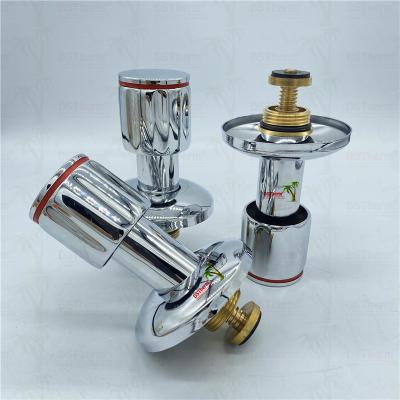 China Ppr Chrome Plated Stop Valve With Anti-slip Handle Low Maintenance 20-32mm Customizable Size for sale
