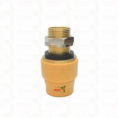 China PPR Tank Transit Coupler PPR Water Tank Fittings Eco-Safe & Cost-Efficient for sale