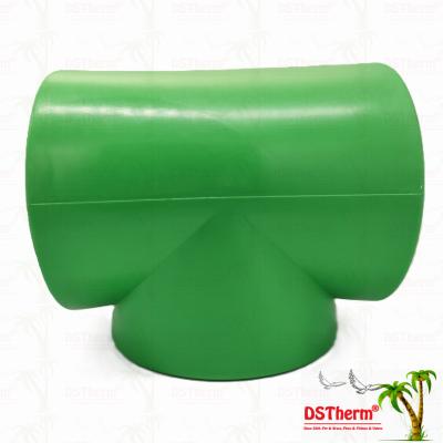 Cina PPR Equal Tee per sistema di tubazioni PN25 DN160 Alta durata Eco Conscious in vendita