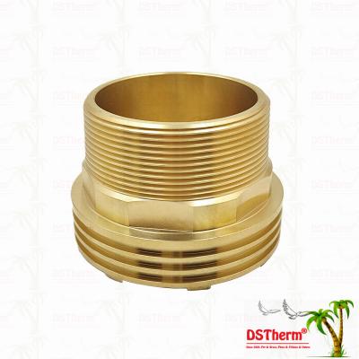 China Brass Female & Male Threaded Inserts CW617N for Valves Higher Thermal Conductivity Corrosion Resistance for sale