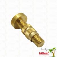 China Customized Copper Bolts Brass Bolt Corrosion resistant / Processability for sale