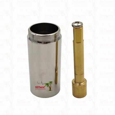 China Brass / Chrome Plated Valve Stem Extension Sleeve Cartridge Extension Customized Size for sale