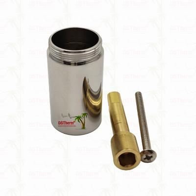 China Brass / Chrome Plated Valve Stem Extension Sleeve Cartridge Extension Customized Size for sale
