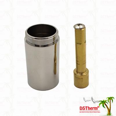 China Brass / Chrome Plated Valve Stem Extension Sleeve Cartridge Extension Customized Size for sale