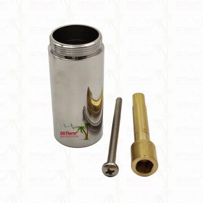 China Brass / Chrome Plated Valve Stem Extension Sleeve Cartridge Extension Customized Size for sale