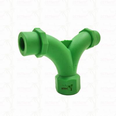 Cina PPR Tipo Y Tee Per sistema di tubazioni S2.5 Alta durata Sud America Modello personalizzato in vendita