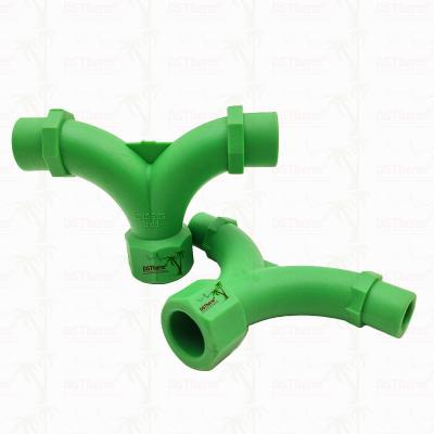 Cina PPR Tipo Y Tee Per sistema di tubazioni S2.5 Alta durata Sud America Modello personalizzato in vendita