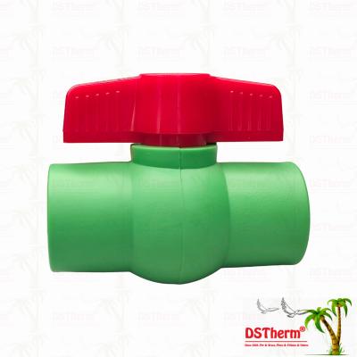 China PPR Plastic Ball Valve With Plastic Ball For Plumbing System 20-63mm Zero Leakage for sale