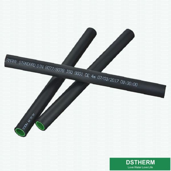Ppr Pipe Polypropylene UV Ppr Pipe Ppr Fiberglass Ppr Pipe With UV Layer Black Higher Pressure Ppr Pipe