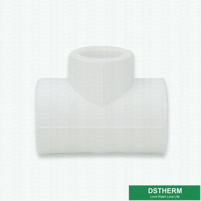 Cina Accessori per tubi bianchi sanitari di Ppr che riducono il rifornimento idrico di plastica degli accessori del tubo di dimensione del T in vendita